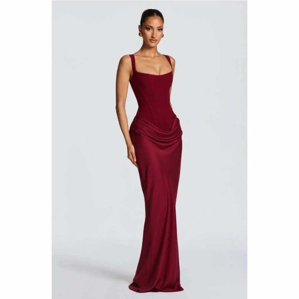 babyboo | Dresses | Cornelia Maxi Dress Burgundy | Poshmark